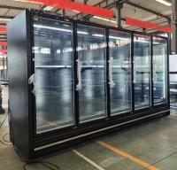 China 3900mm Remote Premium Large‑Capacity Frozen Merchandiser for Hypermarket Mass Frozen‑Goods Showcase for sale