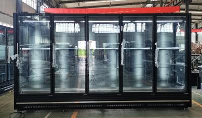 China 3900mm Remote Premium Large‑Capacity Frozen Merchandiser for Hypermarket Mass Frozen‑Goods Showcase for sale