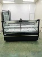 China PHEA187RDP Supermarket Commercial Refrigerated Fish Seafood Display Deli Meat Chiller Self Serve Display Counter for sale