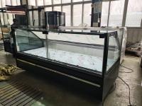 China PHEA250RPVS  Customized Inverter Compressor  Square Deli Cooler Tempered Glass Door Cooked Meat Counter for sale