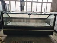 China PHEA250RPVS  Customized Inverter Compressor  Square Deli Cooler Tempered Glass Door Cooked Meat Counter for sale