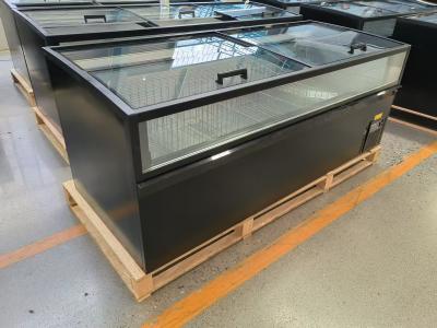 China Open Top Island Freezer with Plug-In Static Cooling for Supermarket Display GRACE210 for sale
