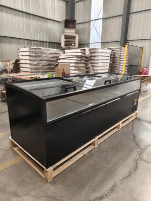 China Frozen Food Display Freezer with Large Island Merchandising Area for Supermarket GRACE250 for sale