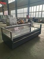China PHEA125TP Commercial Open Meat Cooler Display Serve Over Counter Fish Cold Food Fresh Meat Service Counter Cabinet for sale