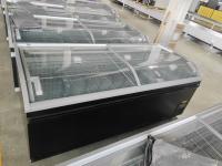 China Commercial Island Display Freezer with Static Cooling and LED Lighting VENUS210 for sale