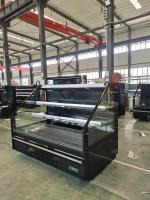 China PHEA 187SVP Commercial Open Front Display Fridge Adjustable Shelves Fresh Meat Dairy Vegetable Refrigerated Showcase for sale