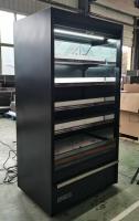 China 998MM R290 Eco Refrigerant Open Showcase Cooler for Corner Shop Dairy Beverage Display for sale