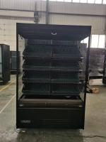 China Five‑Tier Adjustable Shelf Open Display Refrigerator R290 for Community Supermarket for sale