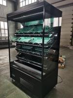 China Five‑Tier Adjustable Shelf Open Display Refrigerator R290 for Community Supermarket for sale