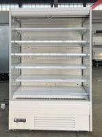 China Inverter‑Optional Open Air Curtain Chiller Panoramic Panel for High‑capacity Supermarket for sale