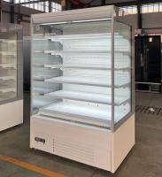China Inverter‑Optional Open Air Curtain Chiller Panoramic Panel for High‑capacity Supermarket for sale