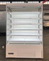 China Inverter‑Optional Open Air Curtain Chiller Panoramic Panel for High‑capacity Supermarket for sale