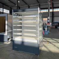 China R290 Five‑shelf Open Display Cooler Large Volume for Fresh Convenience Store Produce Dairy for sale