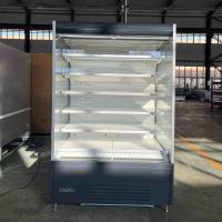 China R290 Five‑shelf Open Display Cooler Large Volume for Fresh Convenience Store Produce Dairy for sale