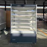 China R290 Five‑shelf Open Display Cooler Large Volume for Fresh Convenience Store Produce Dairy for sale
