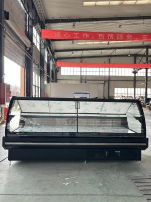 China THEA250CP Supermarket Plug-in Dual Temperature Fresh Meat Storage Cabinet Commercial Display Fridge for sale