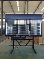 China Supermarket Glass Door Freezer Fridge with Fan Cooling and Anti-Fog Doors TOP3DF for sale