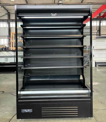 China Self‑contained Plug‑and‑Play Open Fridge R290 for Convenience Store Fresh Merchandise for sale