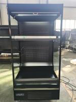 China Deep Upright Open Showcase Chiller for Grocery Multideck Drink Produce Sale for sale
