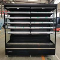 China 187M Self‑contained Plug‑in Air Curtain Showcase R290 for Large‑capacity Fresh Drink Cooler for sale