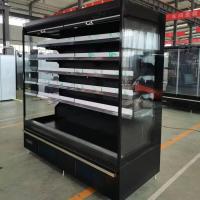 China 187M Self‑contained Plug‑in Air Curtain Showcase R290 for Large‑capacity Fresh Drink Cooler for sale