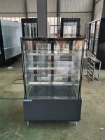 China Compact Commercial Cake Display Fridge with Three Glass Shelves and LED Lighting VERA90TS for sale