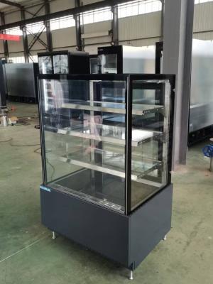 China Compact Commercial Cake Display Fridge with Three Glass Shelves and LED Lighting VERA90TS for sale