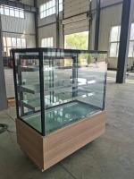 China Bakery Refrigerated Display Cabinet with Three Glass Shelves and Anti-Fog Front Glass VERA120TS for sale