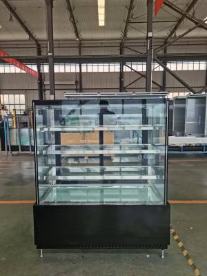 China Bakery Refrigerated Display Cabinet with Three Glass Shelves and Anti-Fog Front Glass VERA120TS for sale