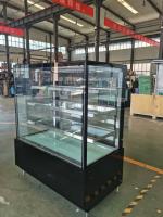 China Bakery Refrigerated Display Cabinet with Three Glass Shelves and Anti-Fog Front Glass VERA120TS for sale