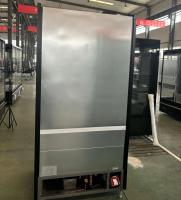 China 998MM Anti‑Fog Glass Door Upright Chiller for Shop Fruit Beverage Merchandising for sale