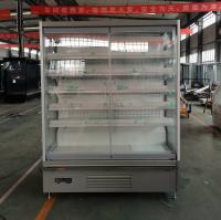 China 1560MM Commercial Refrigerated Showcase With Custom Panel For Retail Food Merchandiser for sale
