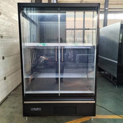 China Plug‑in Glass Door Chiller Large‑Capacity For Fresh Convenience Store Food for sale