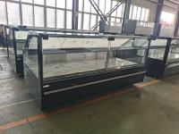 China PHEA 2500mm Lift-Up Flat Glass Door Plug-in Display Case – 1177mm Depth, Secop R290, Stainless Steel 304 for sale