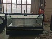 China PHEA 1875mm Semi-Vertical Plug-in Display Case with Flat Glass – 740mm Depth, Secop R290, Stainless Steel 304 for sale