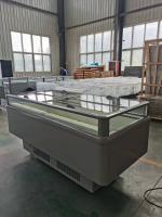 China VISION 200G Supermarket Fruit and Vegetable Display Case with Refrigerated for Fresh Produce Fridge for sale