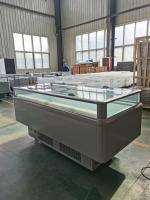 China VISION 200G Supermarket Fruit and Vegetable Display Case with Refrigerated for Fresh Produce Fridge for sale