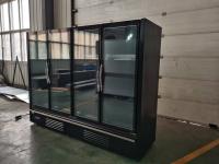 China Wide Upright Commercial Freezer R290 Refrigerant for Supermarket Frozen Goods for sale