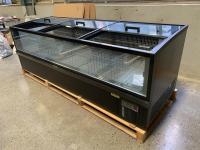 China GRAND250 High Efficiency Commercial Island Freezer for Frozen Meat Seafood and Food Retail for sale