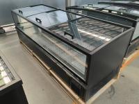 China GRAND250VS  Inverter Compressor Commercial Island Freezer for Supermarket Meat and Produce Storage for sale
