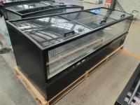 China GRAND250VS  Inverter Compressor Commercial Island Freezer for Supermarket Meat and Produce Storage for sale
