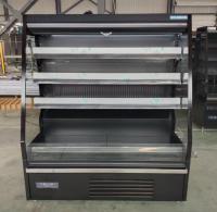 China 3‑Tier Open Air Curtain Merchandiser for Community Fresh Retail Business for sale