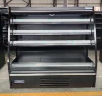 China R290 Open Air Curtain Display Case with Night Blind for Medium Supermarket for sale