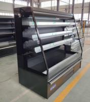 China R290 Open Air Curtain Display Case with Night Blind for Medium Supermarket for sale