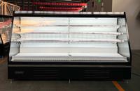 China High‑Capacity Open Air Curtain Display Chiller R290 for Deli Dairy Merchandising for sale