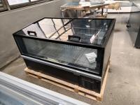China GRAND150 Auto-Defrost/Evaporation Visual Window Sliding Low-E Glass Lid Supermarket Display Combined Island Deep Freezer for sale
