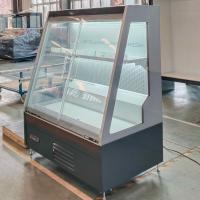 China 1310MM Plug-in Medium Supermarket  Showcase  Anti Fog Glass Energy‑Saving Chiller for sale