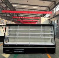 China 3‑Tier Adjustable Swing‑door 2560MM  Cooler Full LED Large‑capacity Supermarket Chiller for sale