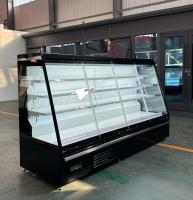 China 3‑Tier Adjustable Swing‑door 2560MM  Cooler Full LED Large‑capacity Supermarket Chiller for sale