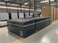 China OCEANUS210 Big Capacity Frozen Seafood Deep Freezer Stainless Steel Chest Freezer for Supermarket for sale